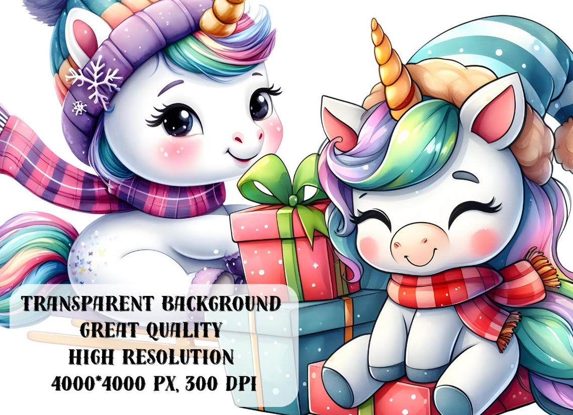 Unicorn Clipart, Unicorn Png, Unicorn Clip Art, Christmas Unicorn ...