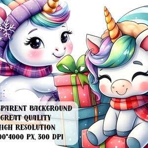 Unicorn Clipart, Unicorn Png, Unicorn Clip Art, Christmas Unicorn ...