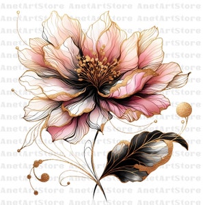 13 Png, Flower Clipart, Magic Flowers Png, Floral Sublimation, Flowers ...