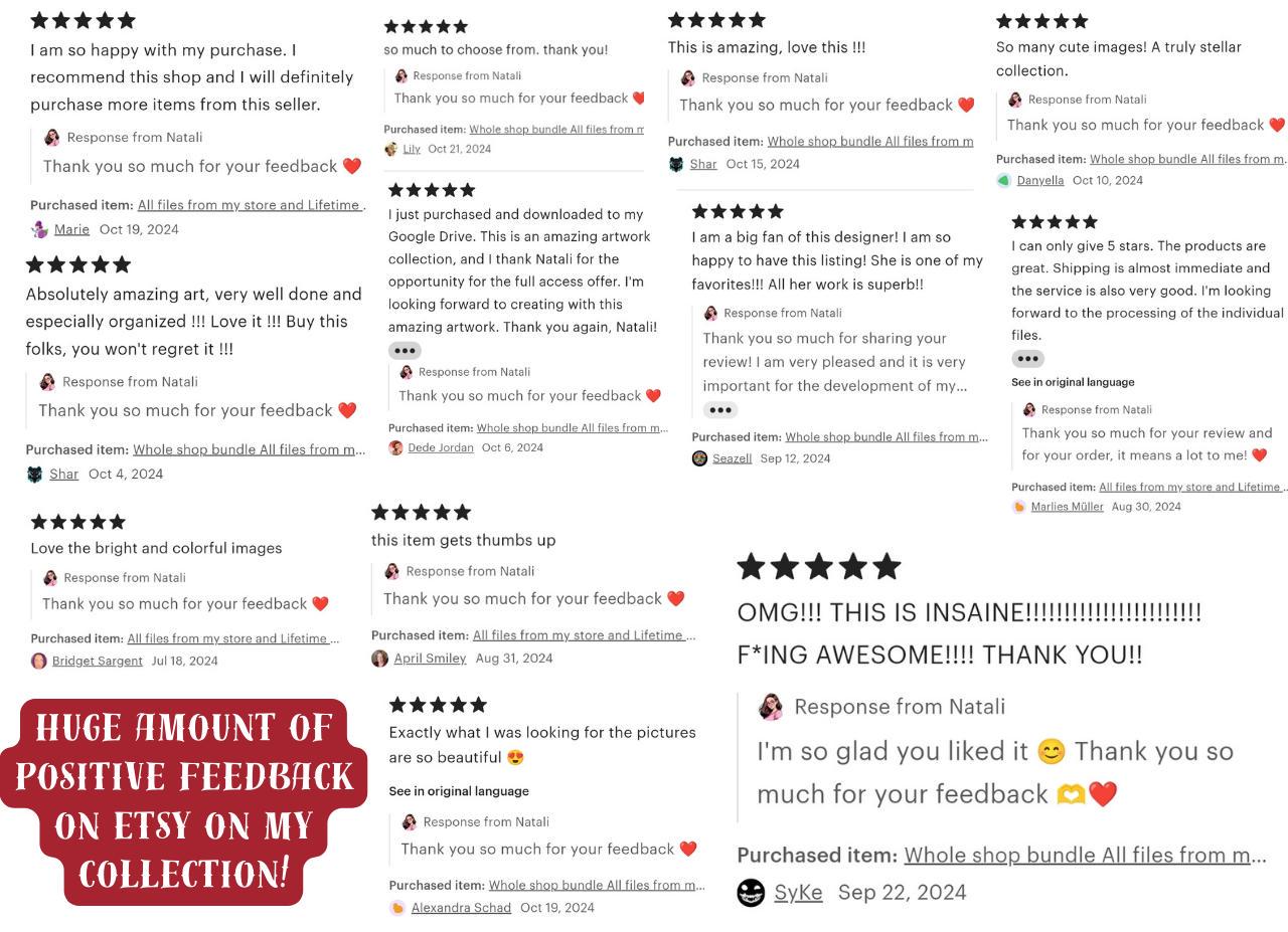 Whole Shop Bundle All Files From My Store Lifetime Updates Entire Store ...