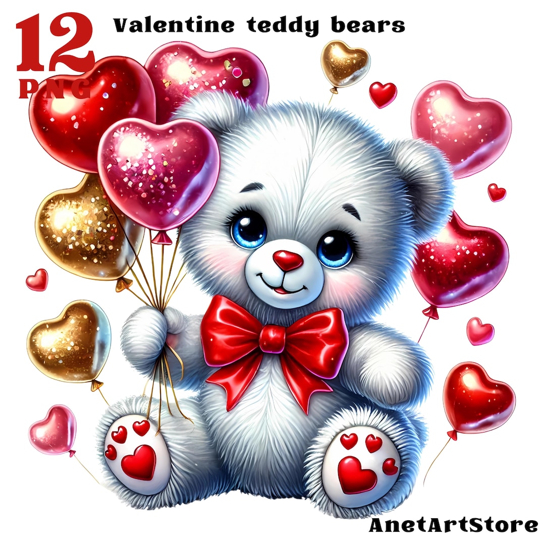 Teddy Bear Clipart Teddy Clipart Valentine Bear Clipart Cuddly Bear Png ...