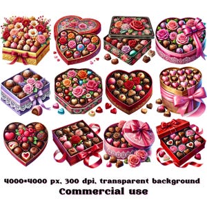 Valentine Clipart Valentine Chocolate Clipart Valentine's Day Valentine ...