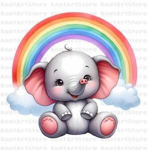 Rainbow Png, Rainbow Clipart, Animals Clipart, Animals With Rainbows ...