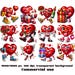 Heart Clipart Funny Valentine Clipart Valentine's Day Illustration ...