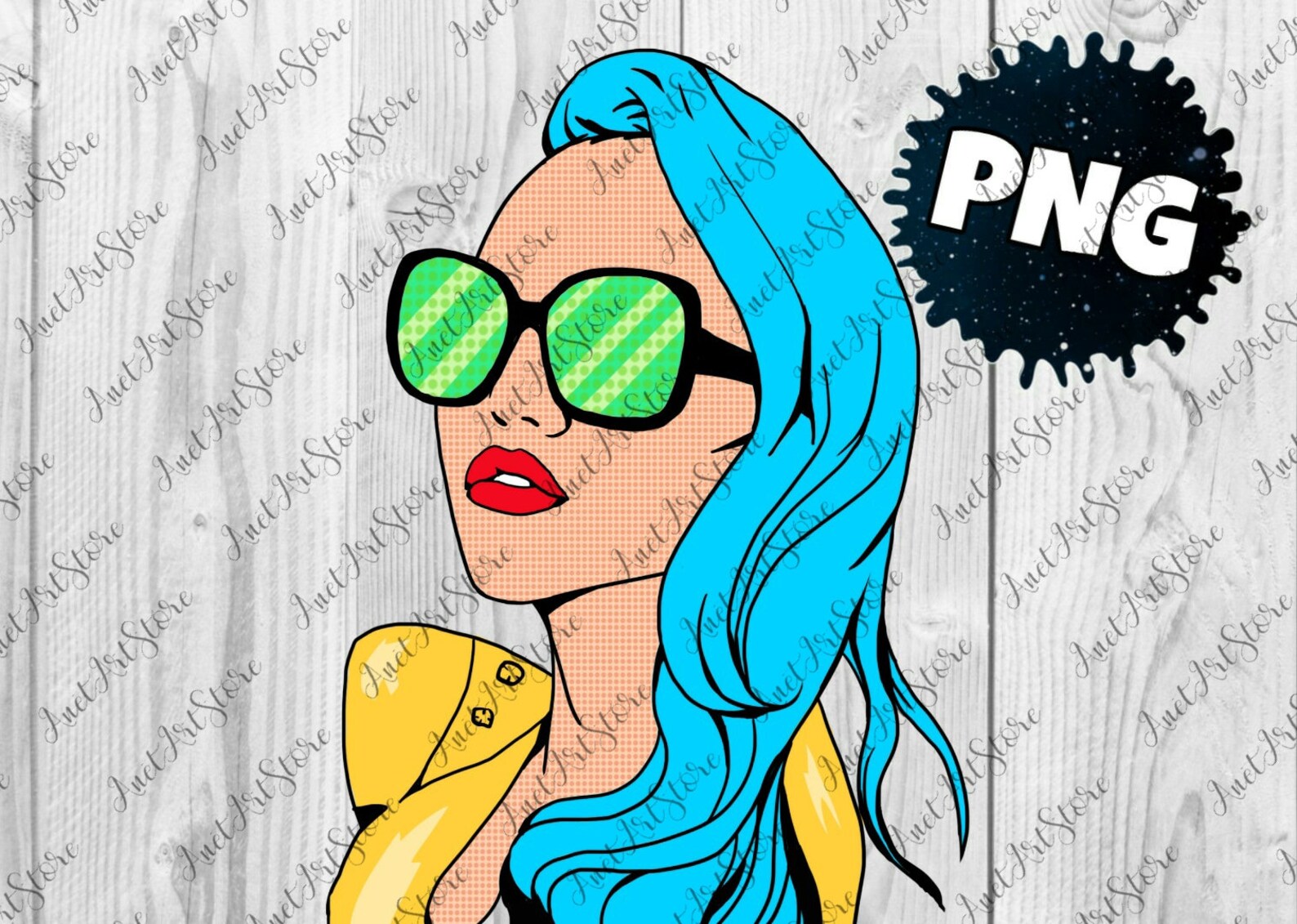 Pop Girl PNG Clipart Pop Png Digital Print File Digital | Etsy