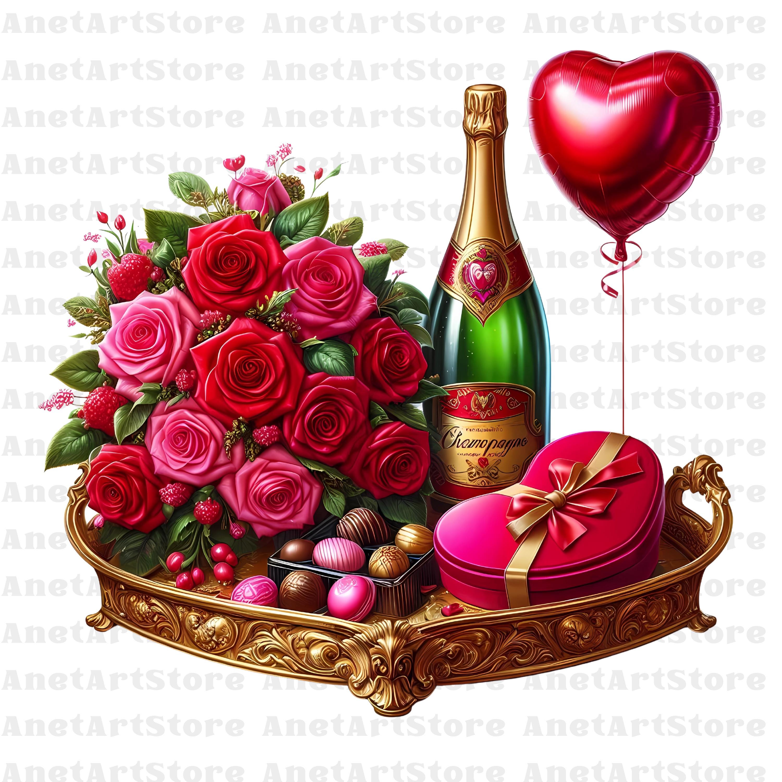 Valentine Clipart Valentine Chocolate Clipart Valentine's Day Valentine ...