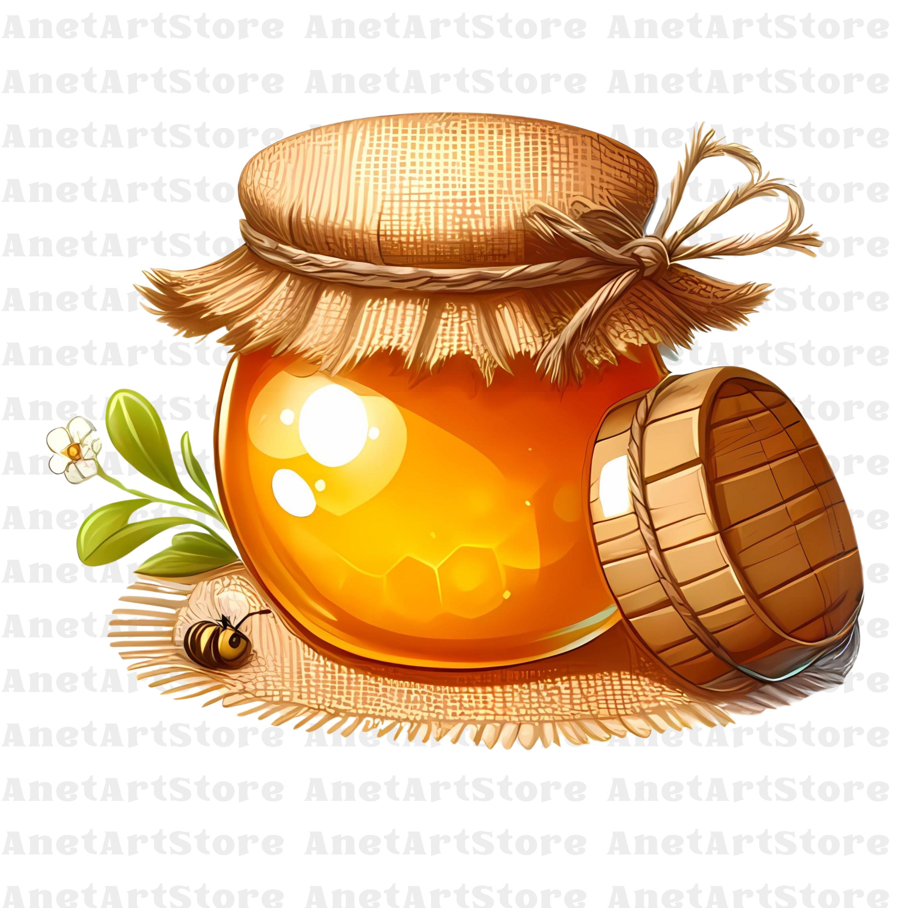 Bee Clipart, Bees Clipart, Honey Clipart, Spring Clipart, Birthday ...