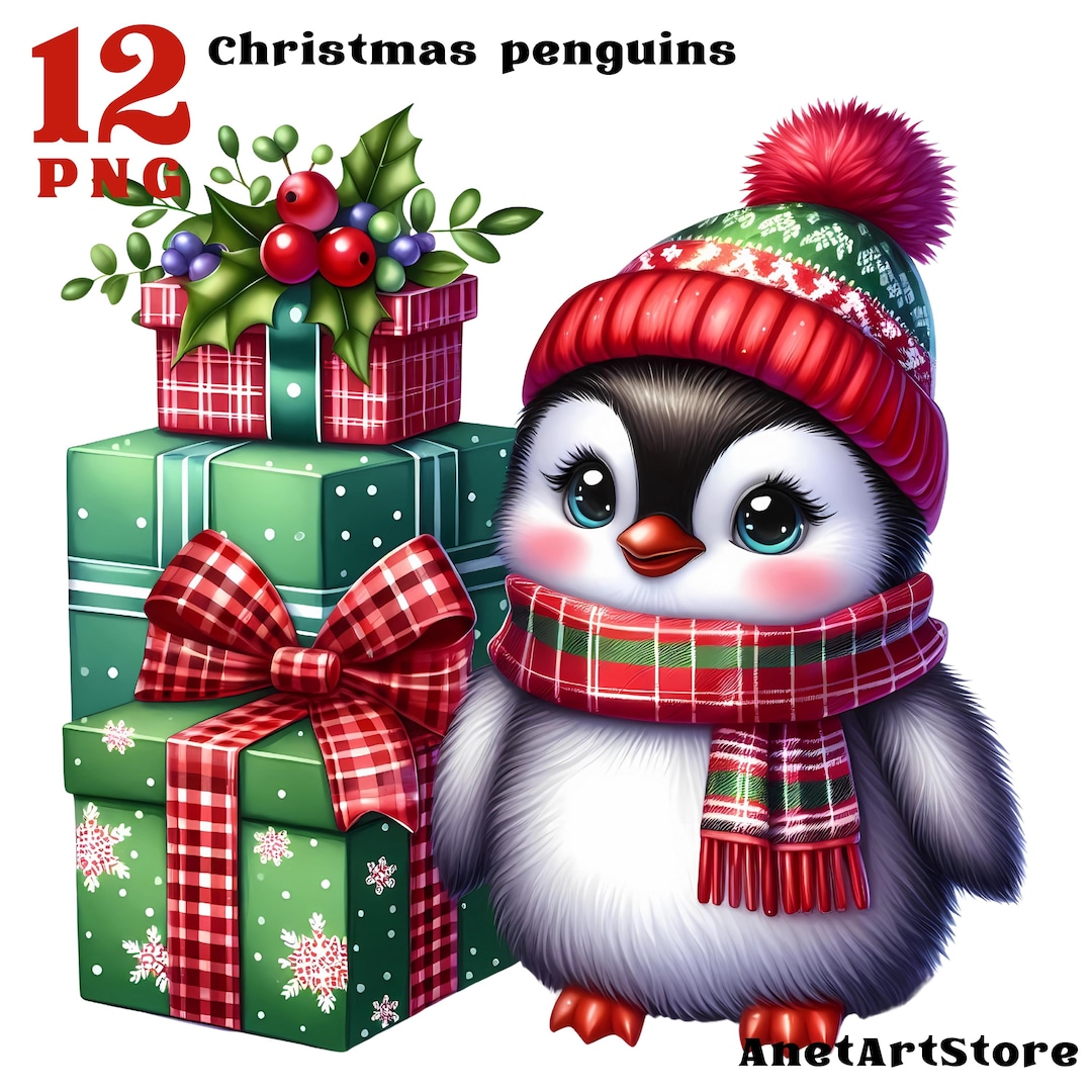 Penguin Clipart, Penguins Clipart Funny Penguin Png Christmas Penguin ...