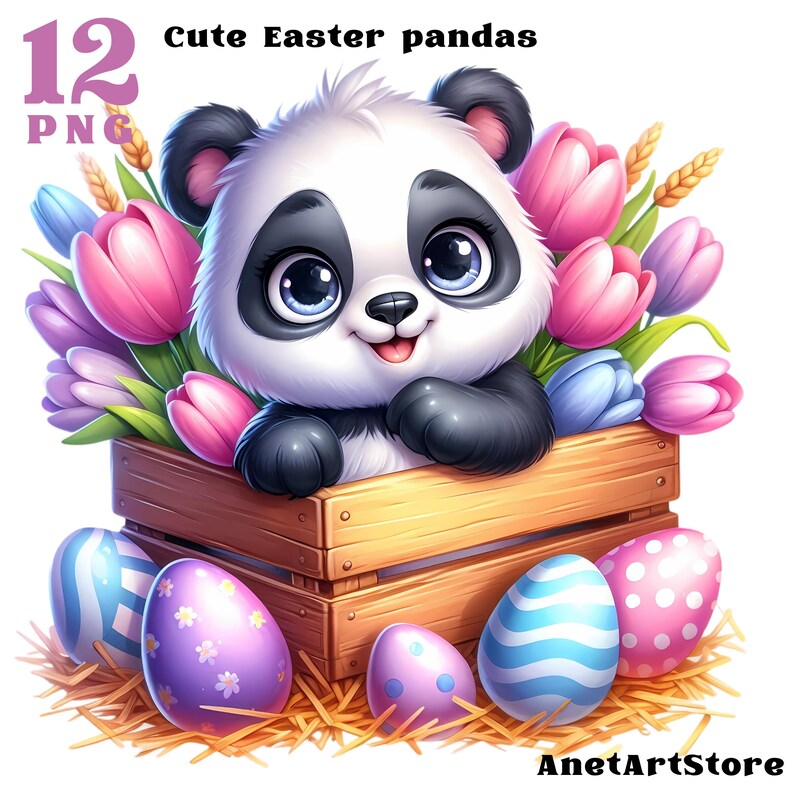 Easter Clipart, Easter Panda Png, Easter Egg Clip Art, Easter ...