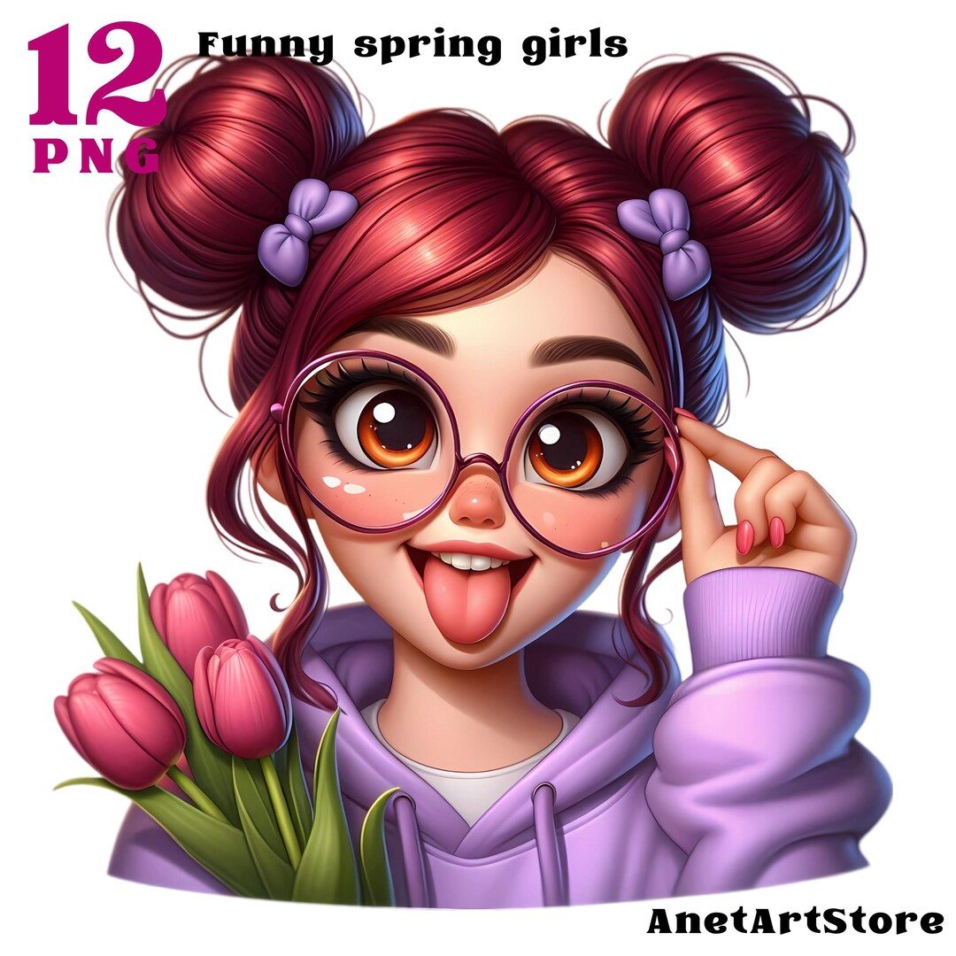 Teenager Clipart, Girl Clipart, Funny Clipart, Stylish Woman ...