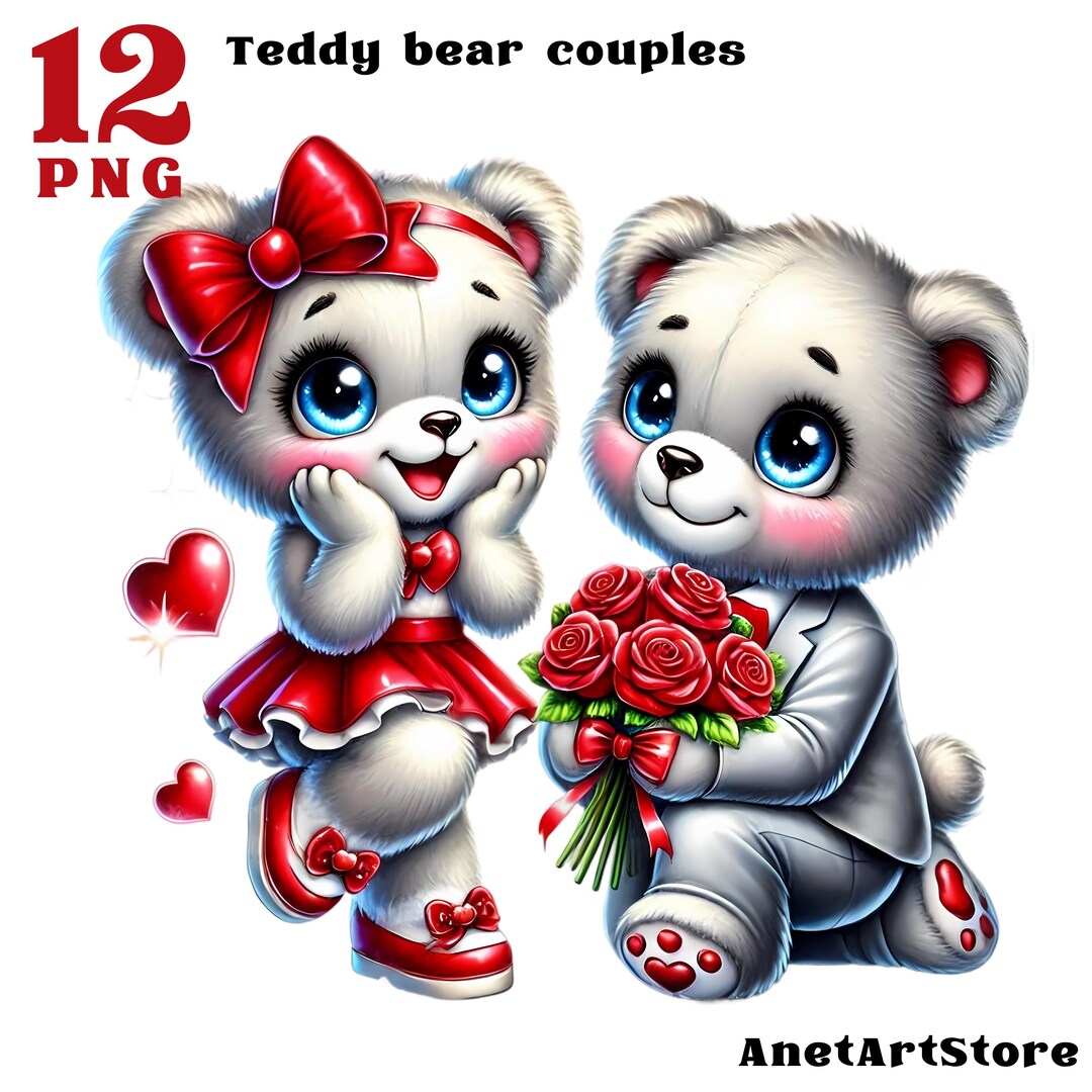 Teddy Bear Clipart Teddy Clipart Valentine Bear Clipart Cuddly Bear Png ...