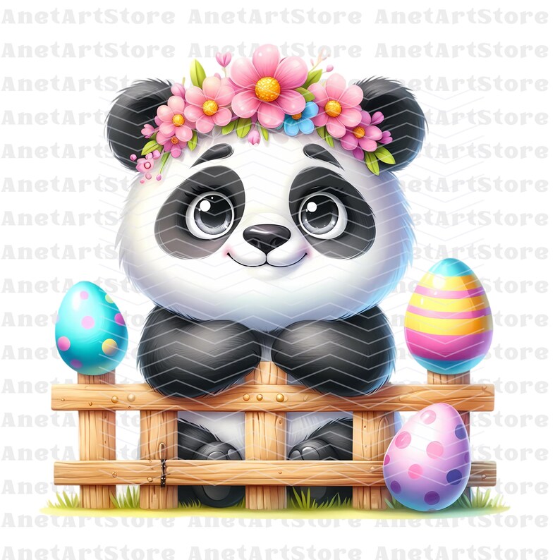 Easter Clipart, Easter Panda Png, Easter Egg Clip Art, Easter ...