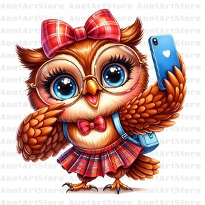 Back to School Png Owl Clipart Owl Clipart Owl Png, Owls Png ...