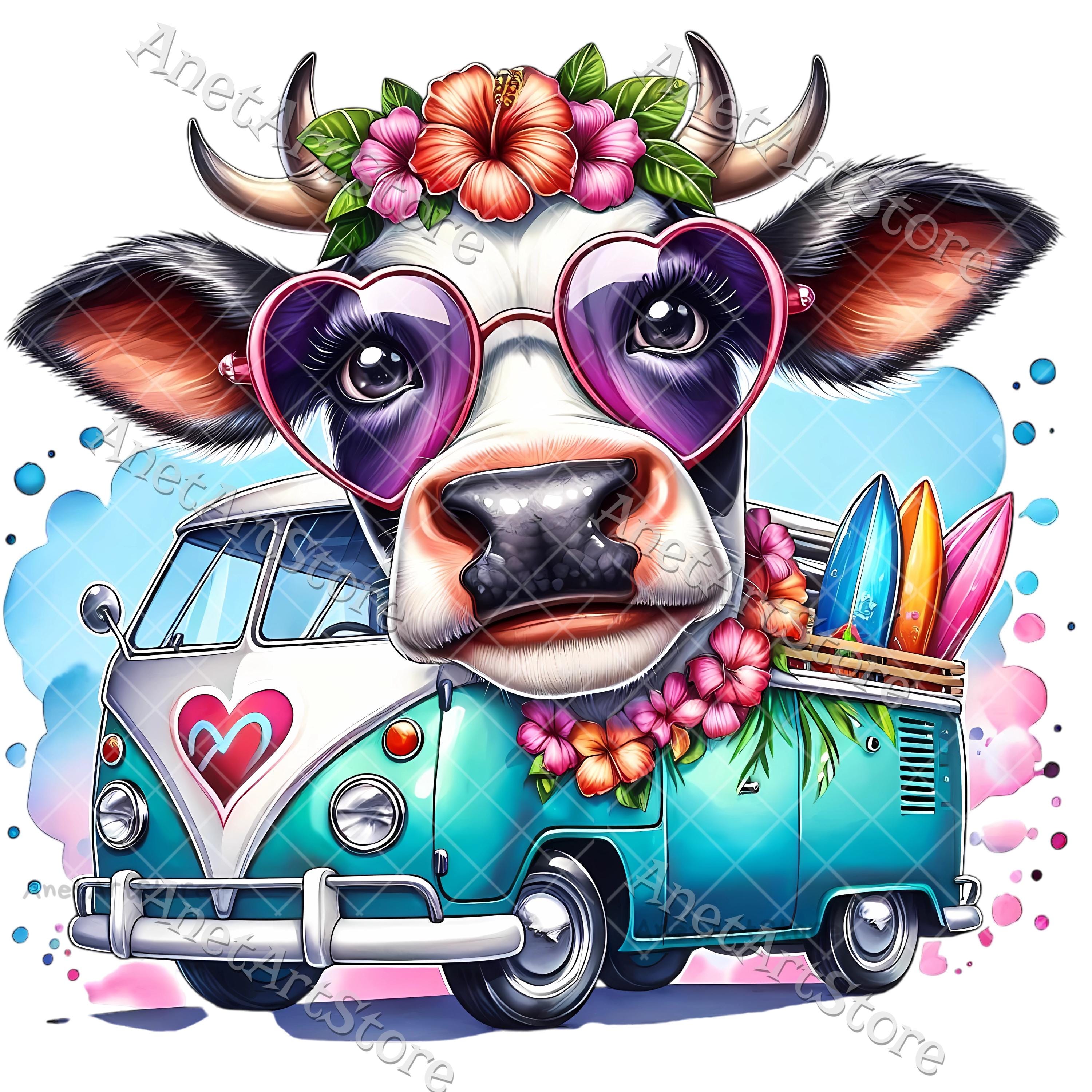 Cow Clipart, Cows Clipart, Cow Png, Funny Cow Clip Art, Tropical ...