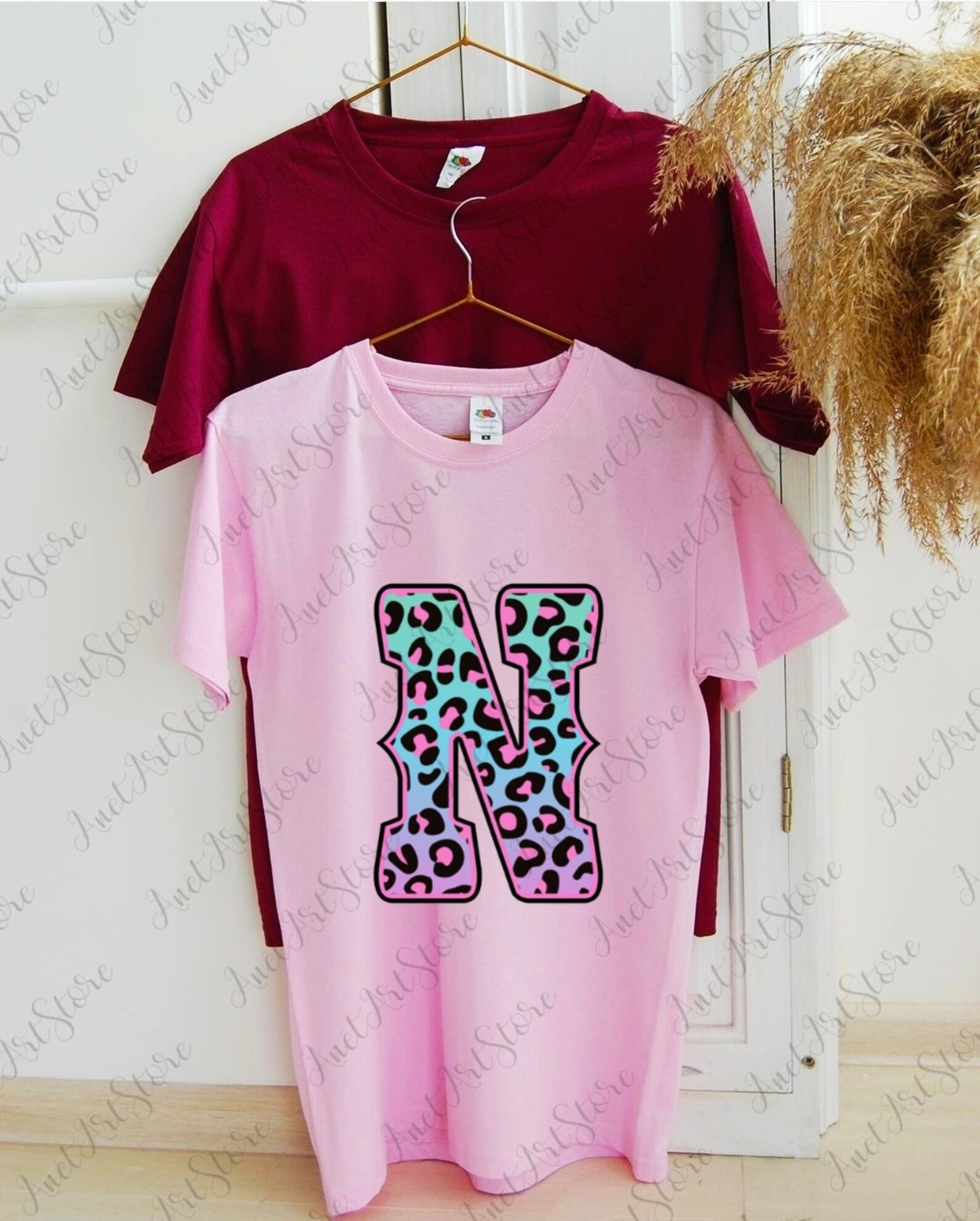 Colorful Leopard Alphabet PNG Rainbow Letters Png Alphabet - Etsy