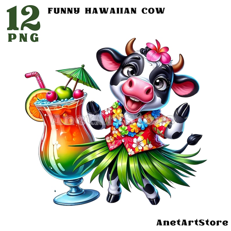 Cow Clipart, Cows Clipart, Cow Png, Funny Cow Clip Art, Tropical ...