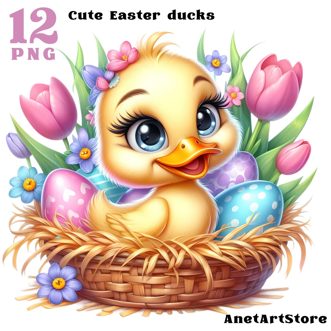 Easter Clipart, Easter Duck Png, Easter Egg Clip Art, Easter ...