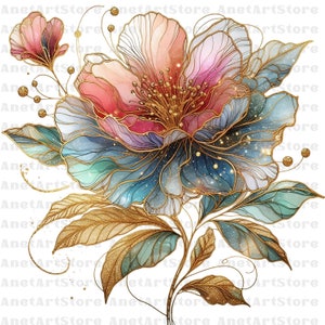 11 Png, Flower Clipart, Magic Flowers Png, Floral Sublimation, Flowers ...