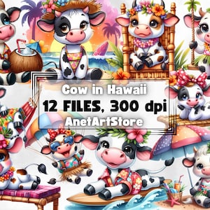 Cow Clipart, Cows Clipart, Cow Png, Funny Cow Clip Art, Tropical ...