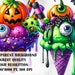 Ice Cream Clipart, Halloween Ice Cream Png, Spooky Clipart, Ice-cream ...