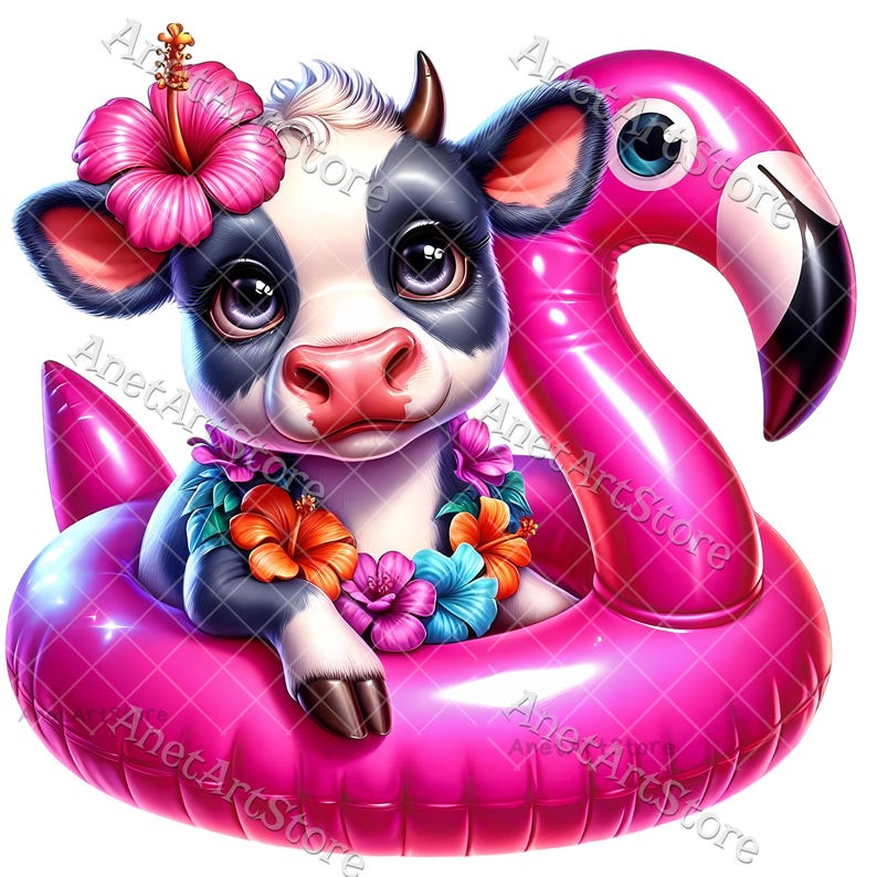 Cow Clipart, Cows Clipart, Cow Png, Funny Cow Clip Art, Tropical ...