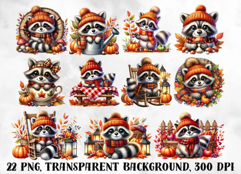 Raccoon Clipart, Raccoons Clipart, Raccoon Png, Watercolour Raccoon ...