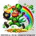 Leprechaun Clipart St. Patrick's Day Clipart Green Clipart Clover ...
