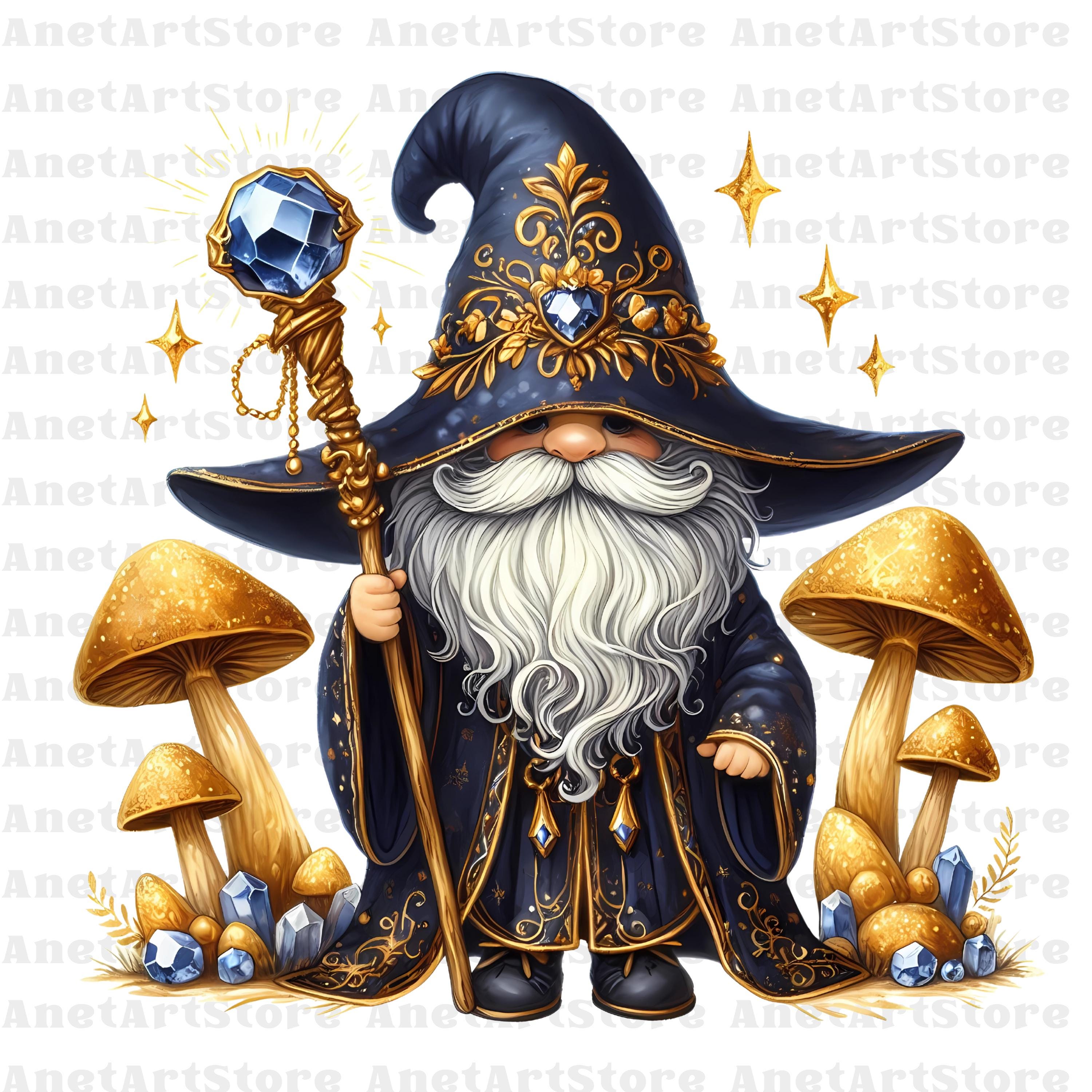 Wizard Clipart, Gnome Clipart, Gnomes Clipart, Gnome Png, Magic Clipart ...