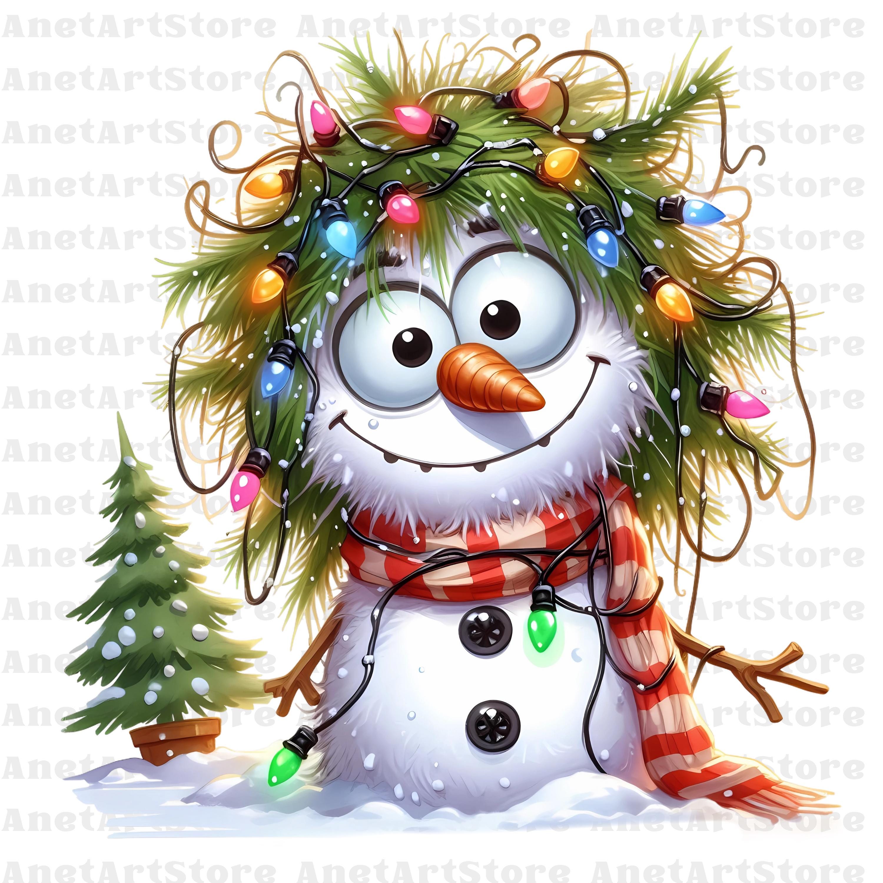 Snowman Clipart, Snowmans Clipart, Funny Snowman Png, Christmas Snowman ...