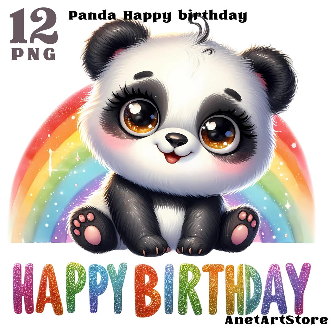 Panda Clipart, Cute Baby Girl Panda Png, Little Pandas Clip Art, Panda ...