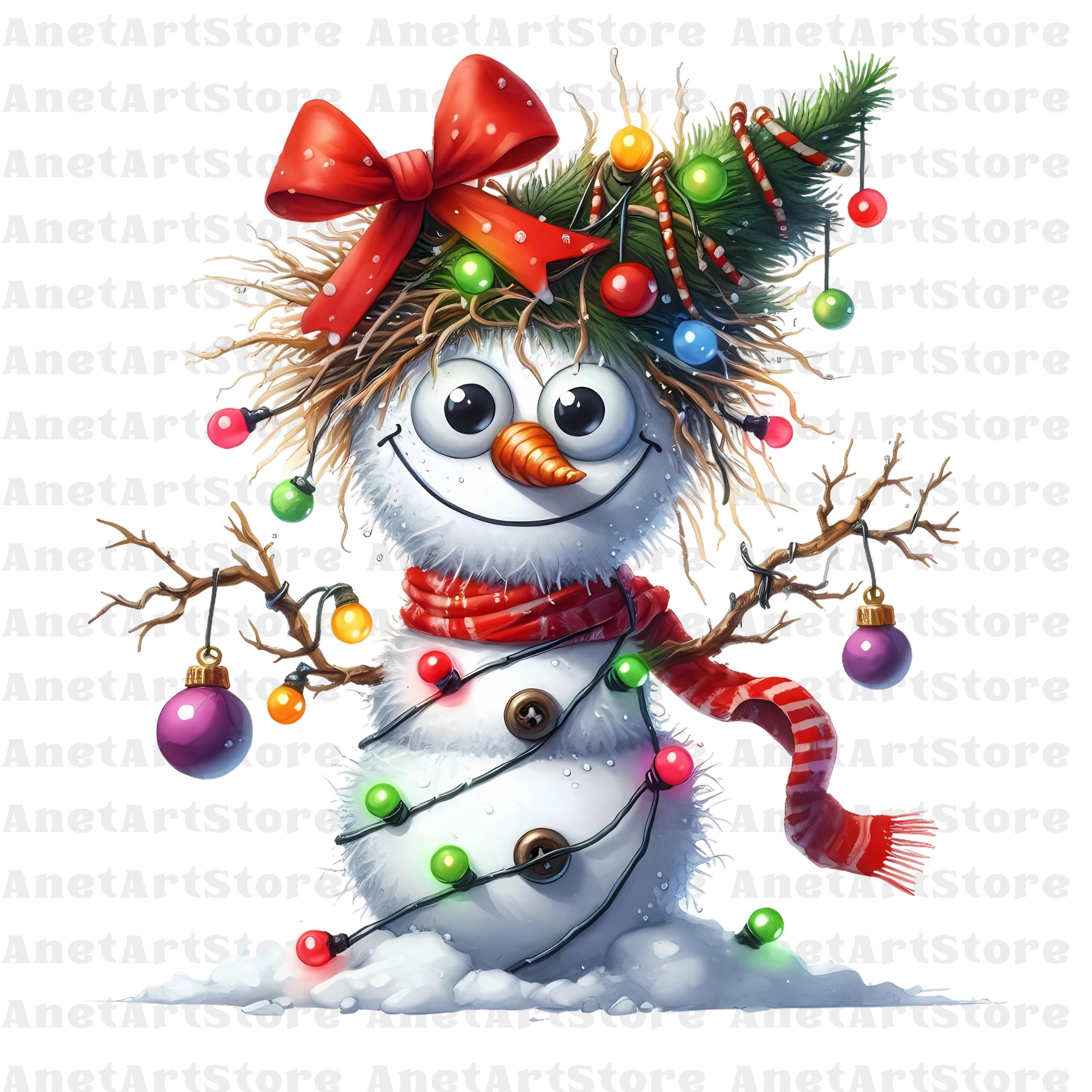 Snowman Clipart, Snowmans Clipart, Funny Snowman Png, Christmas Snowman ...