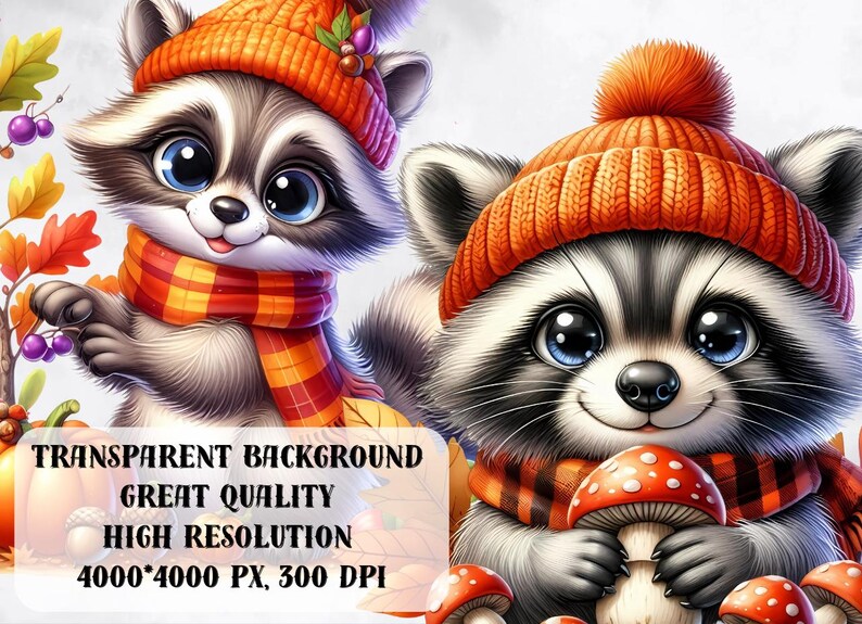 Raccoon Clipart, Raccoons Clipart, Raccoon Png, Watercolour Raccoon ...