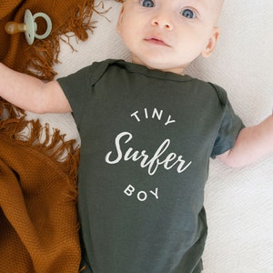 Surf Baby Onsie, Surfer Baby Bodysuit, Surfer Boy, Little Surfer Gift ...