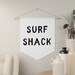 Surf Shack Wall Flag Surf Shack Wall Banner Surf Wall - Etsy