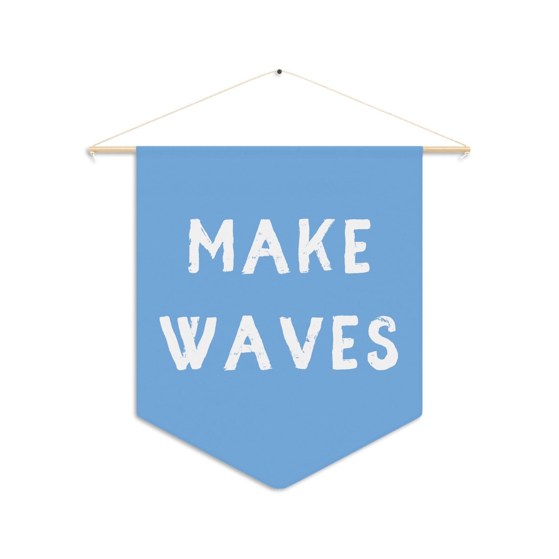MAKE WAVES Banner, Surf Pennant, Surf Wall Banner, Surf Wall Decor ...