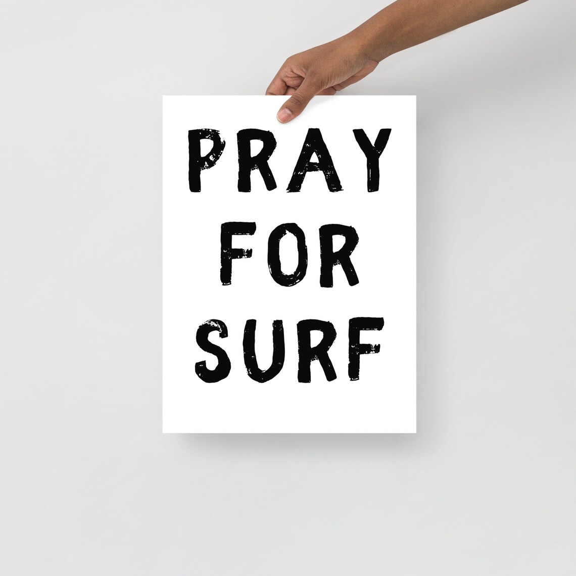 Pray for Surf Poster, Surf Wall Decor, Surf Nursery, Surf Kids Room ...