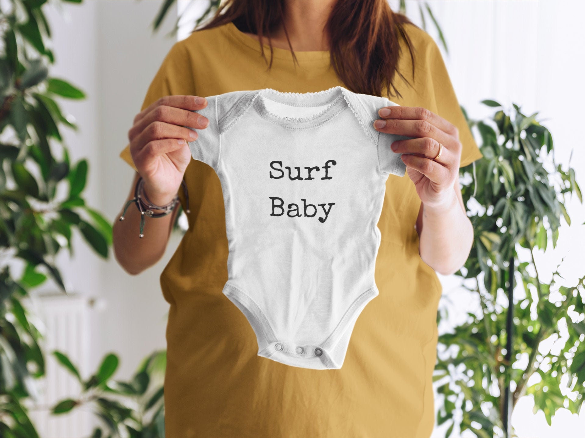 Surfer baby Bodysuit, Surf Baby, Beach baby Onsie, Surfer Kids, Surfing ...