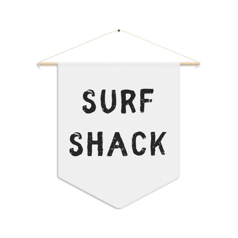 Surf Shack Wall Flag, Surf Shack Wall Banner, Surf Wall Pennant, Surf ...