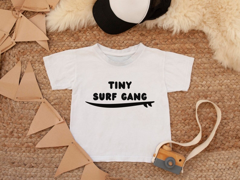 Baby SURF T-shirt, Surf Baby, Surfer Boy T-shirt, Surfer Girl, Surf ...