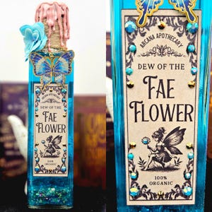 Fae Flower, Purple Mushroom, Earth's Embrace, Color Changing Glass ...