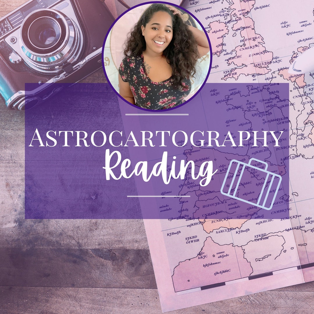 Astrocartography Reading - Travel and Relocation Prediction - Etsy