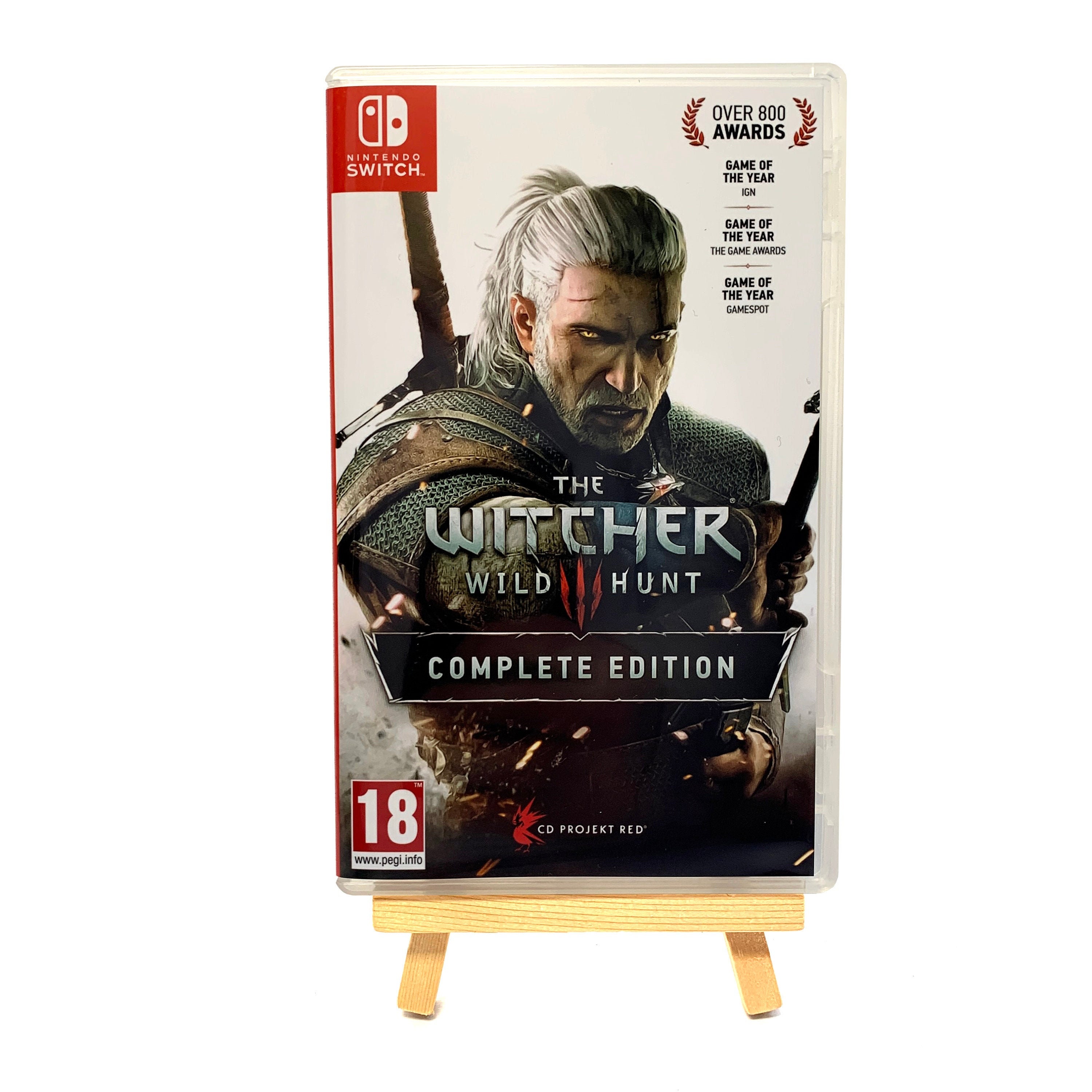 Reproduction Box Only No Game The Witcher 3 Wild Hunt Switch | Etsy