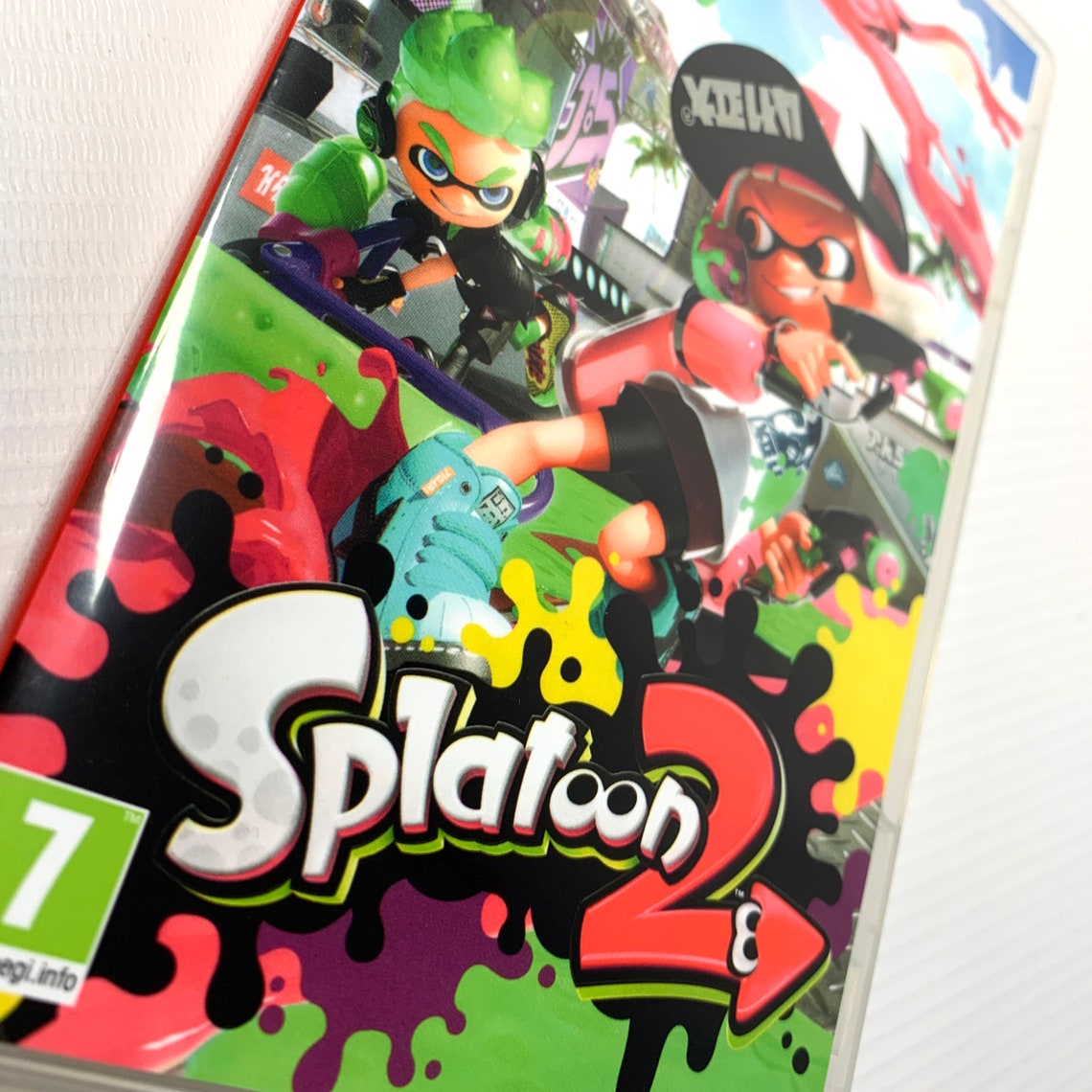 Splatoon 2 Reproduction Box Only No Game Switch Cover Art | Etsy