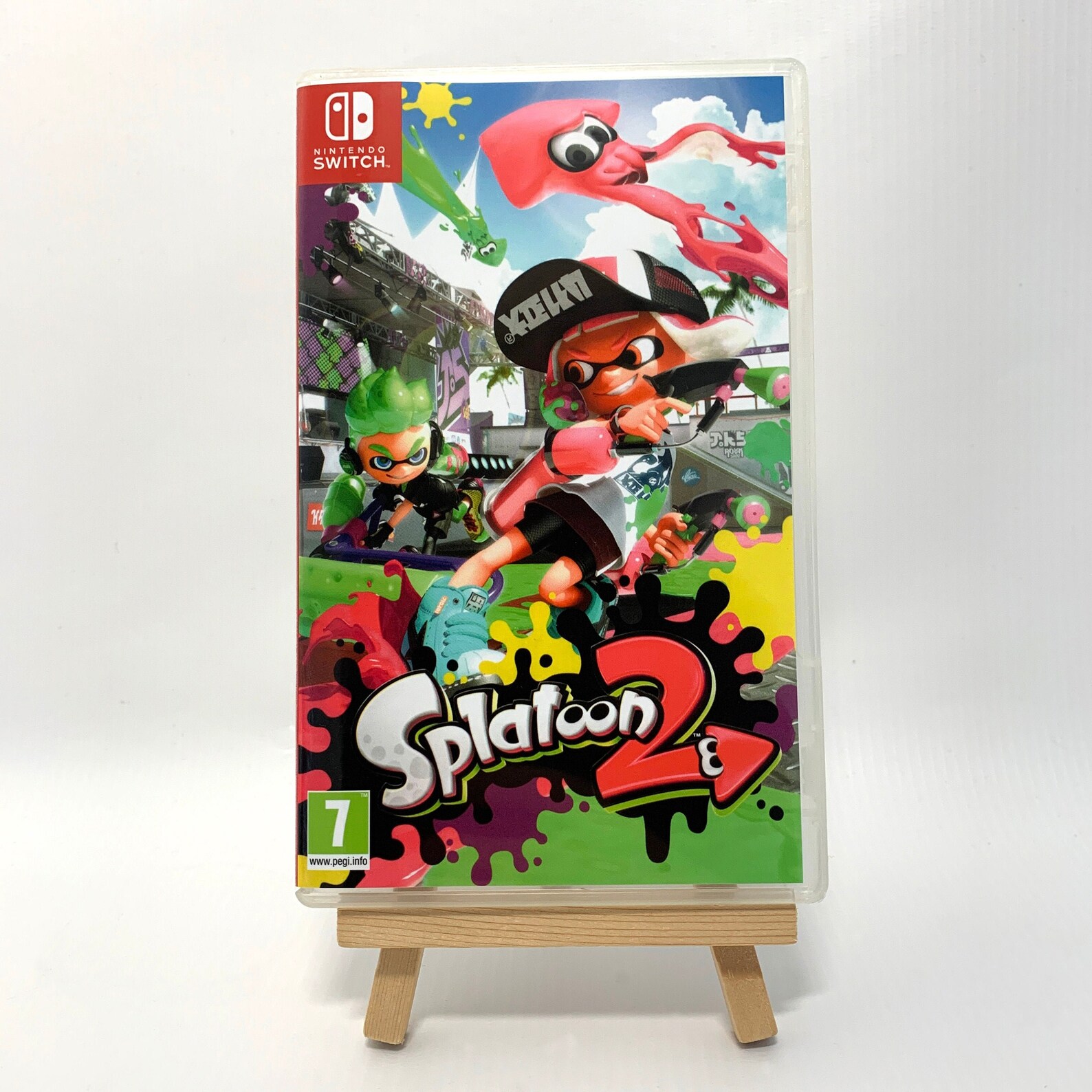 Splatoon 2 Reproduction Box Only No Game Switch Cover Art | Etsy