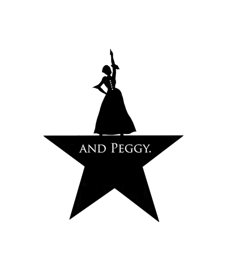 And Peggy! Hamilton Vinyl Sticker/car Decal - Etsy