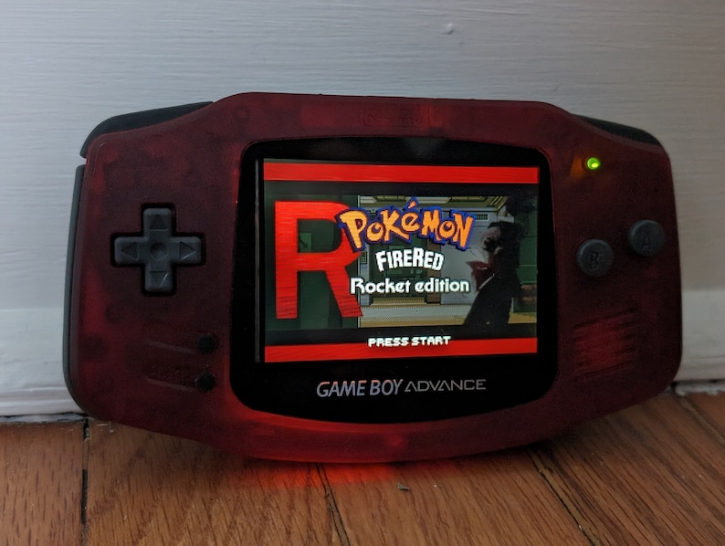 Pokemon Firered Rocket Edition GBA Special Edition Game and More - Etsy ...