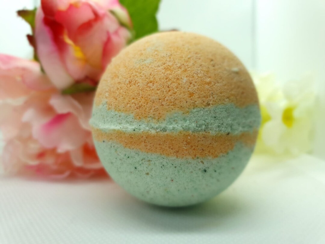 Thai Line & Mango Bath Bomb, Organic Bath Bombs, Natural Bath Bombs ...