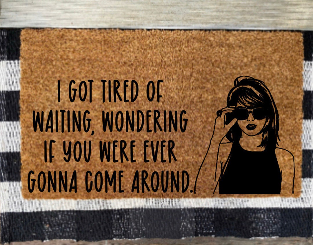 Taylor Swift, Swiftie, Taylor Swift Fan, Doormat, Welcome Mat, Gift ...