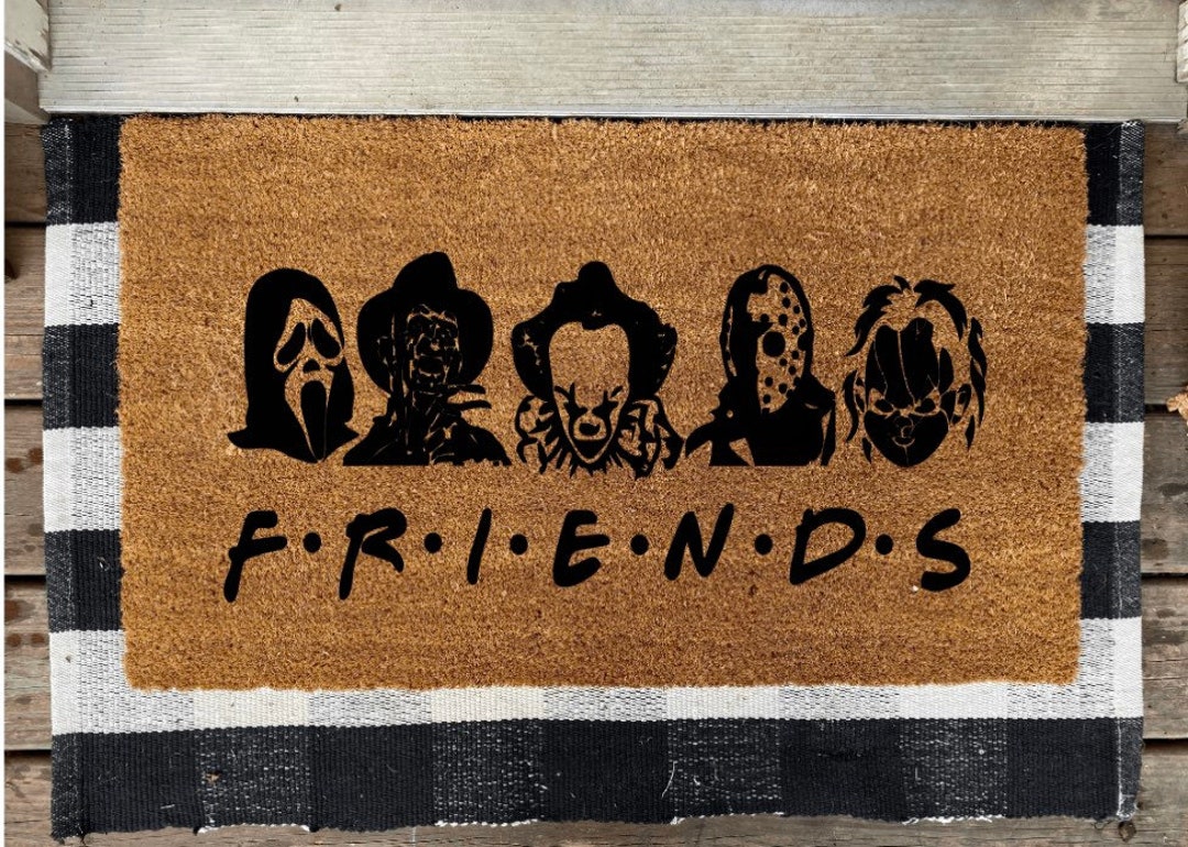 Horror, Friends, Chucky, Freddy Kruger, Horror Movie, Doormat, Scary ...
