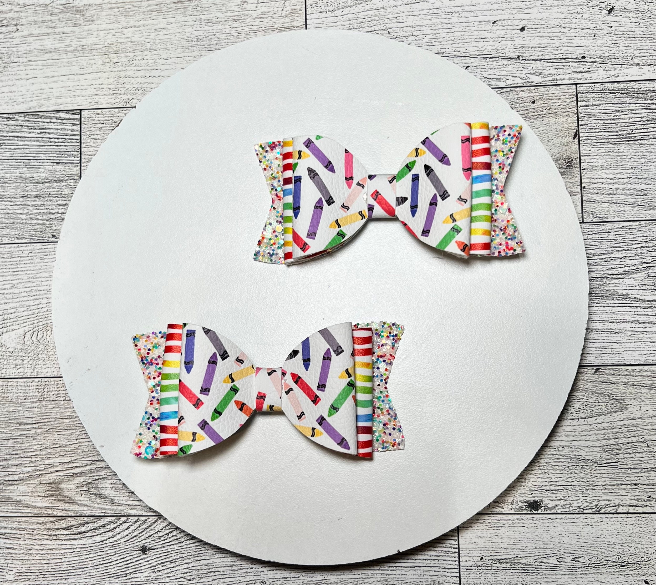 Back to School Bows, Colors, Color Names, Bows for Girls - Etsy